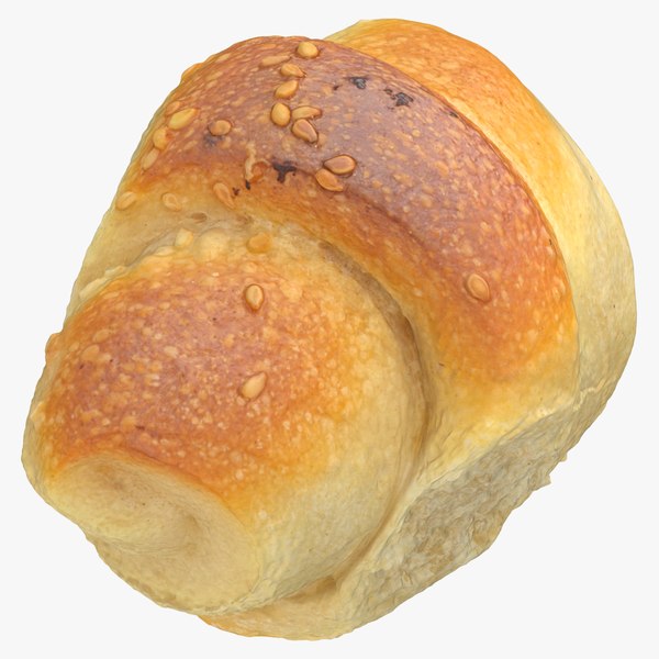 modelo 3d Puff Pastry Roll With Cheese 01(1) - TurboSquid 2079915