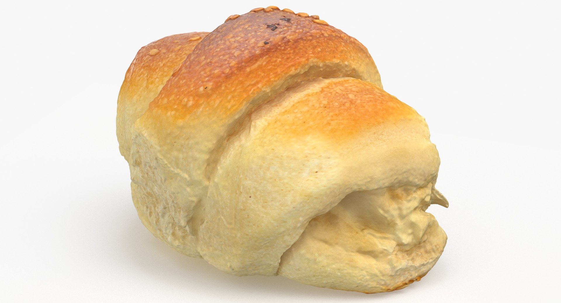 Puff Pastry Roll With Cheese 01 3D Model - TurboSquid 2079915