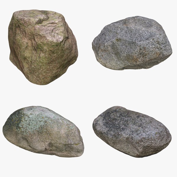 Rock Collection 3D model - TurboSquid 1858360
