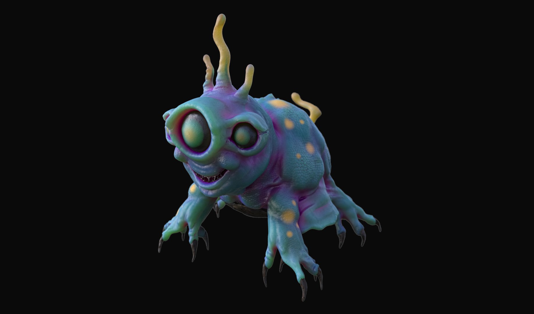 Creature Cartoon 3D Model - TurboSquid 1288467