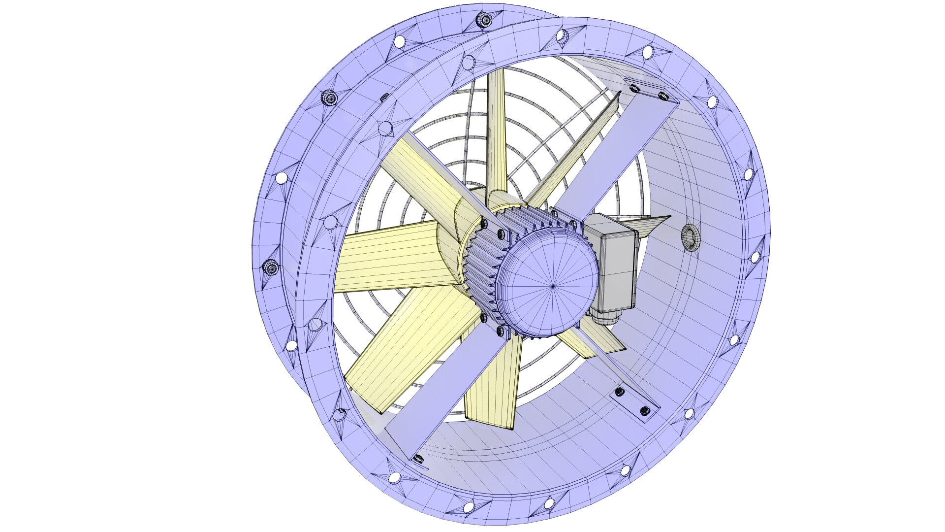 3D Cooling Power Distribution Model - TurboSquid 1698724