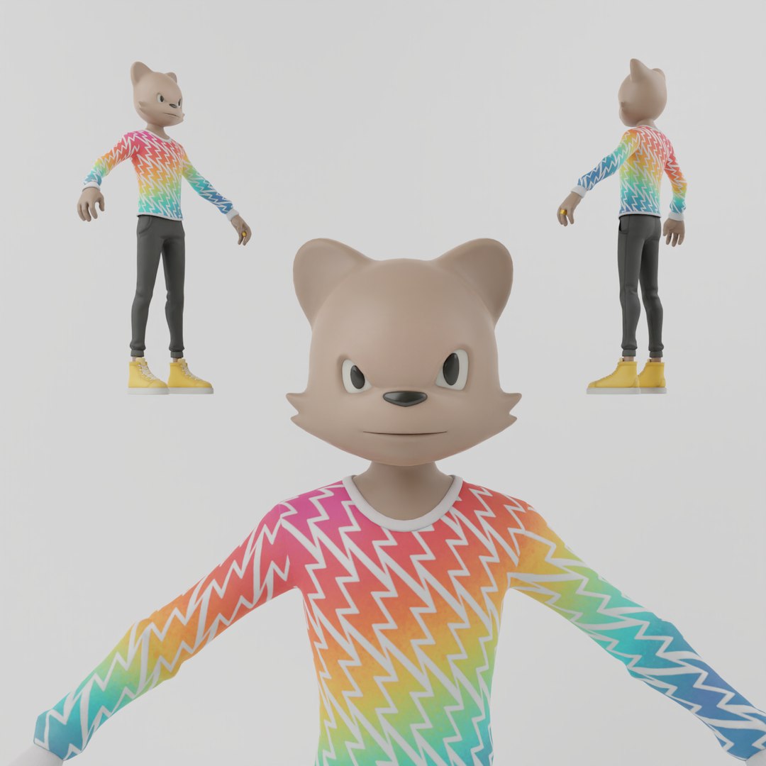 modèle 3D de Janky Lowpoly Rigged - TurboSquid 2034613