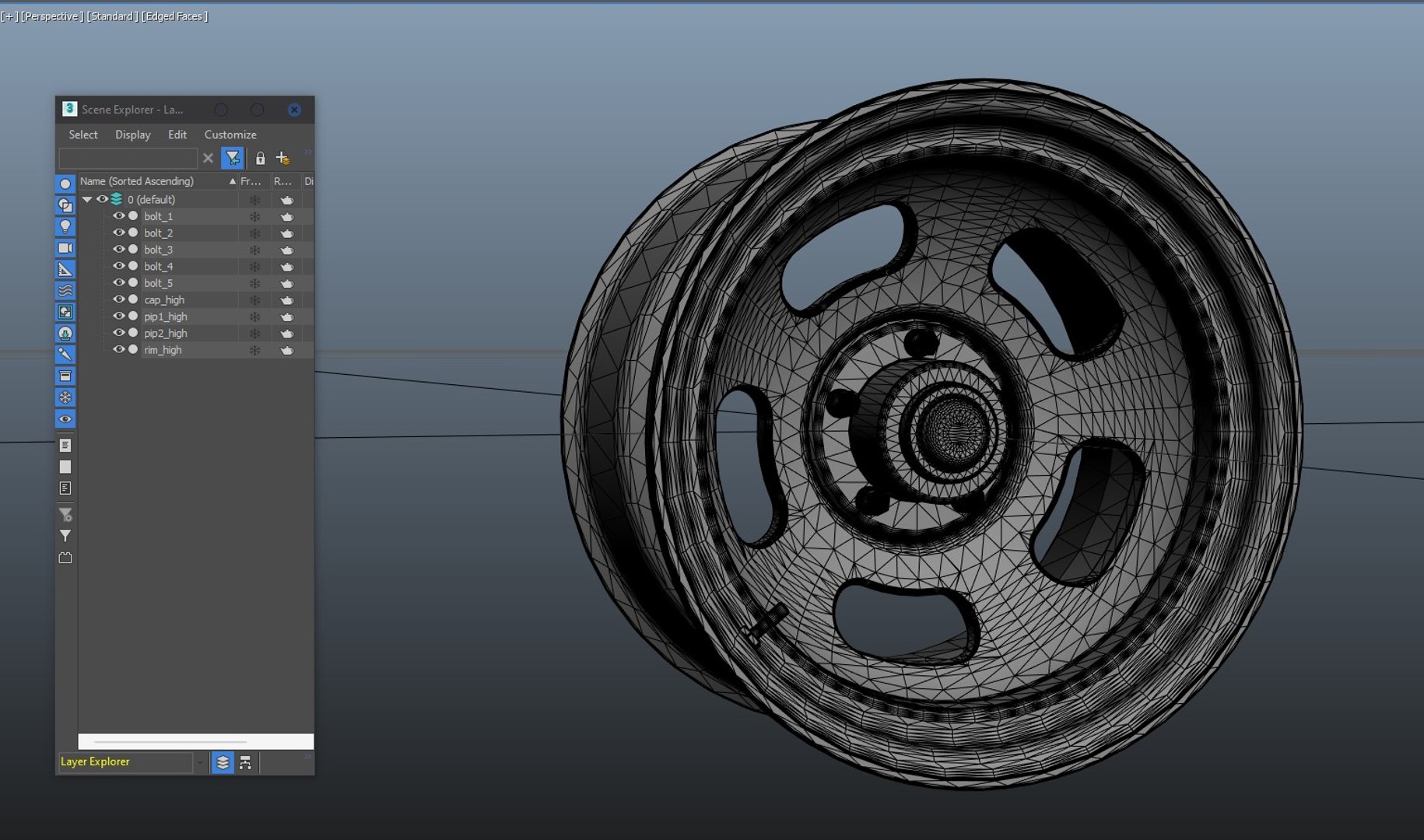 3D Slot Mag Rim - TurboSquid 2069196