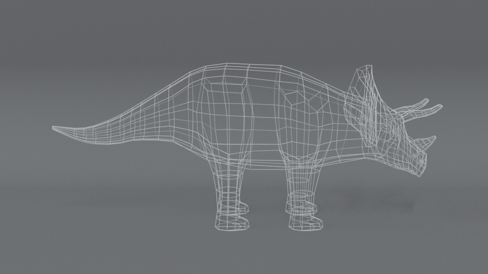 Triceratops dinosaur 3D model - TurboSquid 1559518