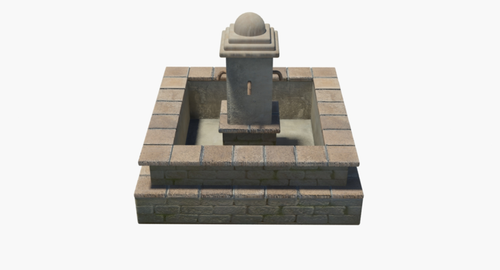 Water fountain middle eastern 3D - TurboSquid 1362321