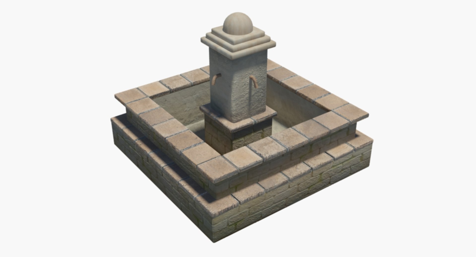 Water fountain middle eastern 3D - TurboSquid 1362321