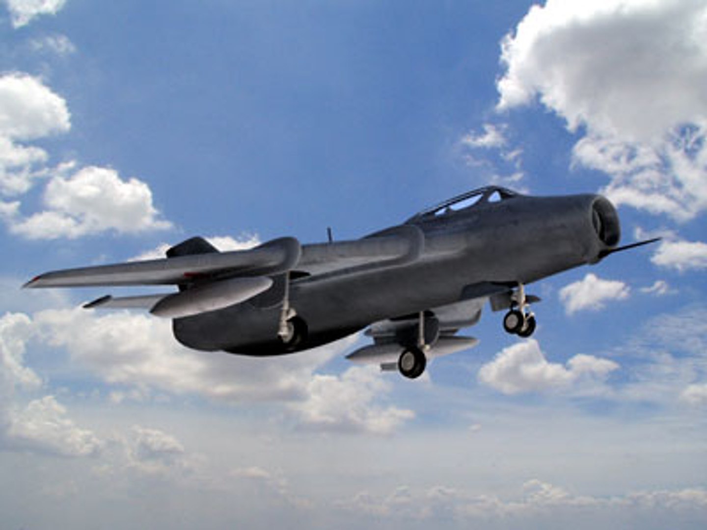 Mig 19 Mig19 3d Model