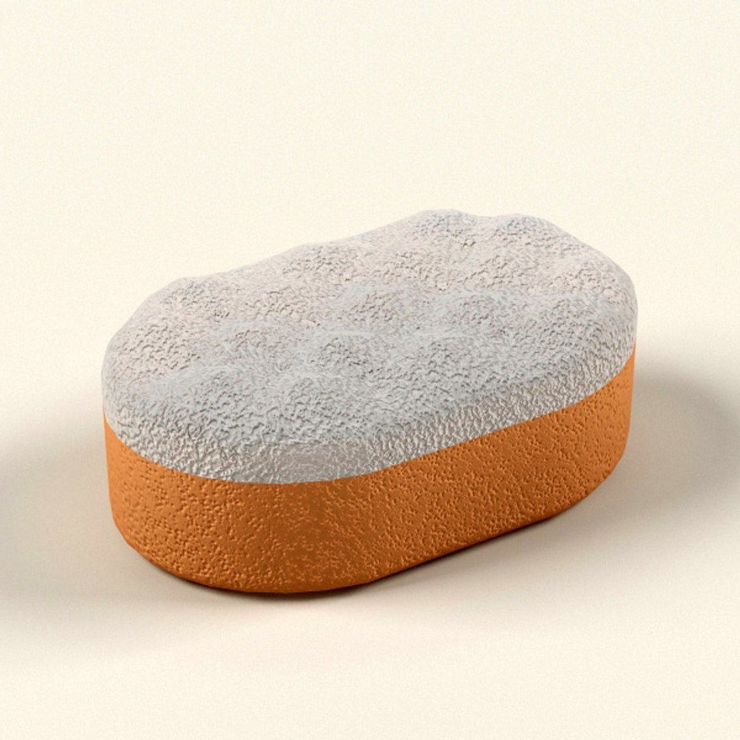 Bath Sponge 3d Model