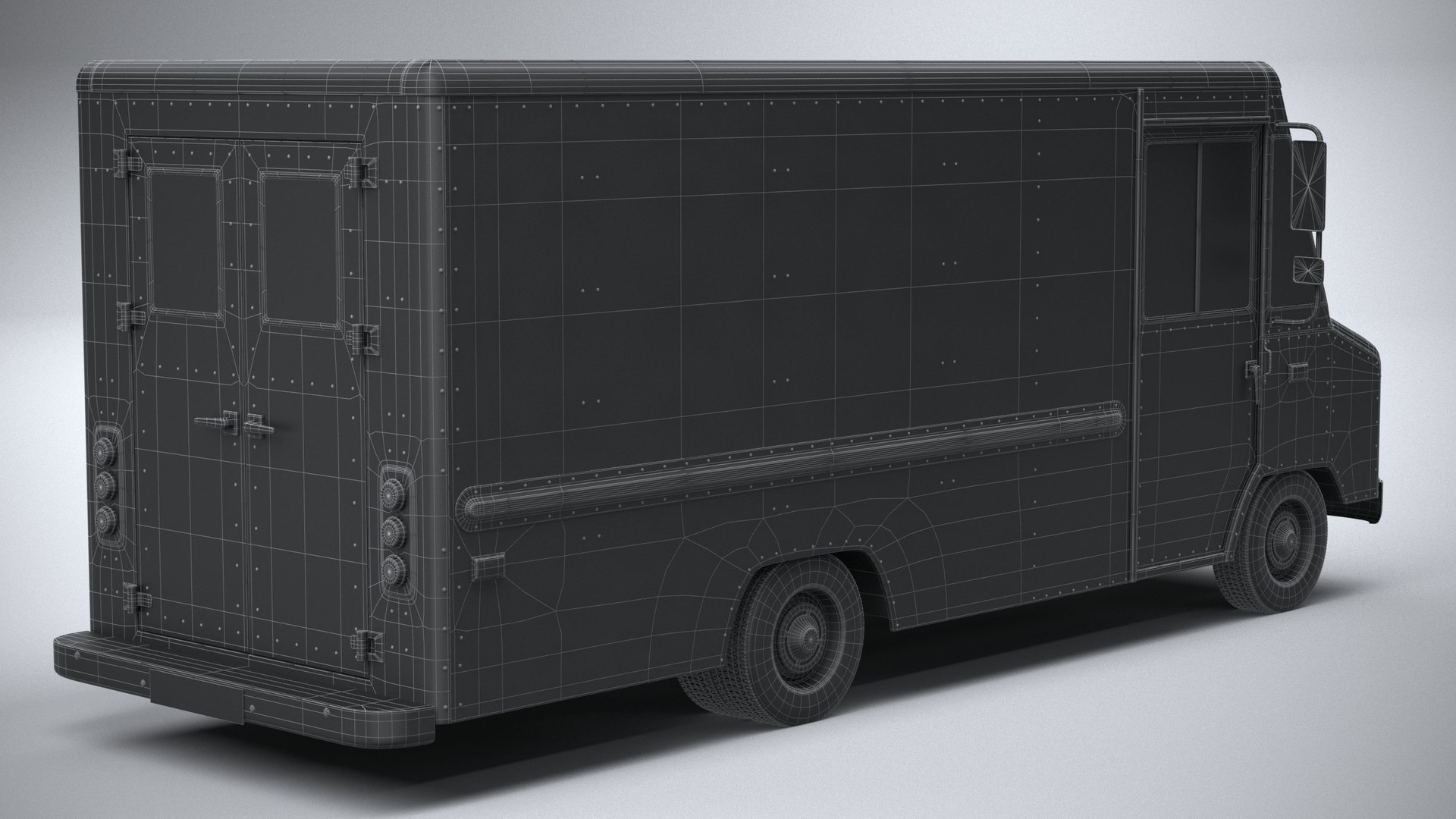 Generic Step Van 2021 3D Model - TurboSquid 1738218