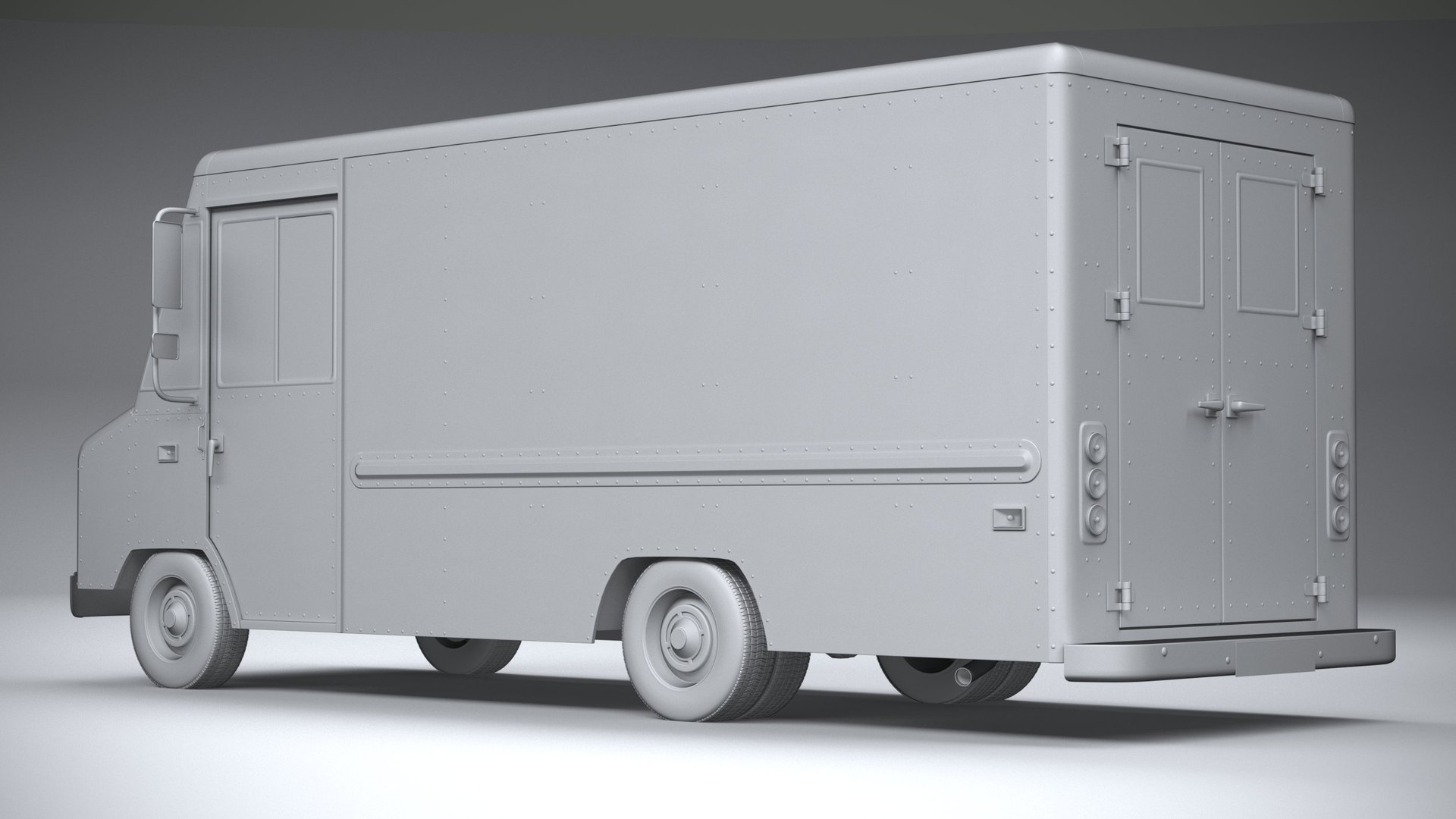 Generic step Van 2021 3D model - TurboSquid 1738218