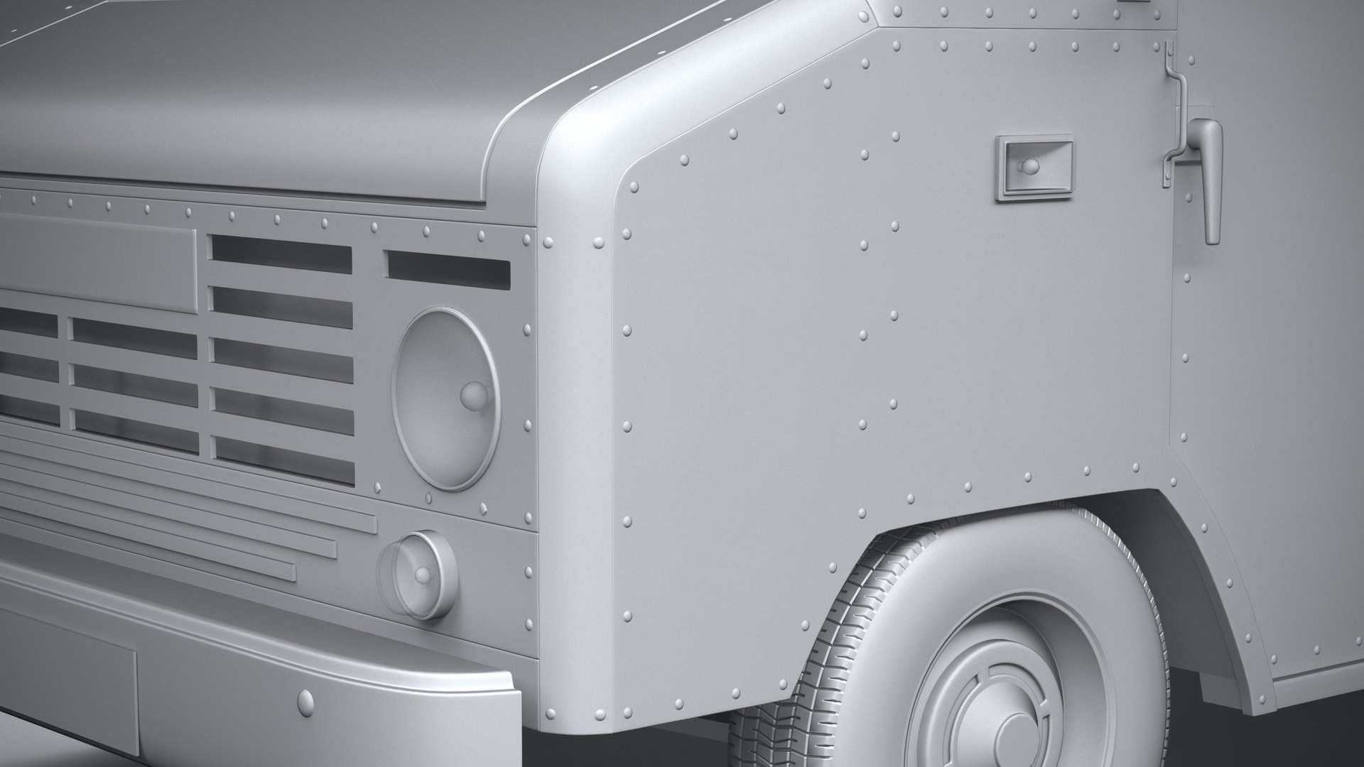 Generic Step Van 2021 3D Model - TurboSquid 1738218