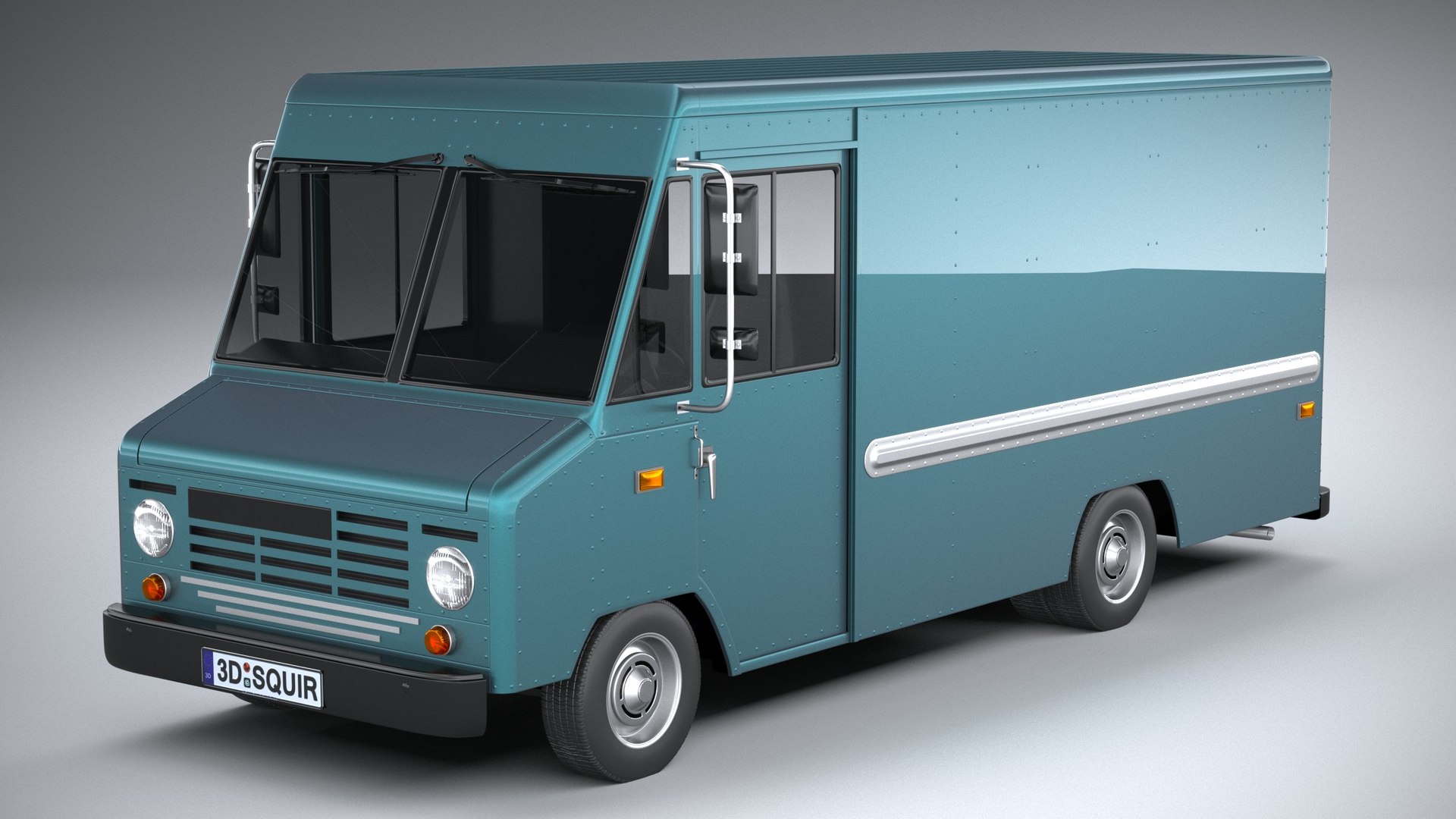 Generic Step Van 2021 3D Model - TurboSquid 1738218