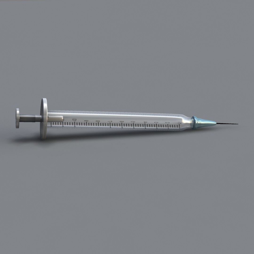 3d Syringe Model