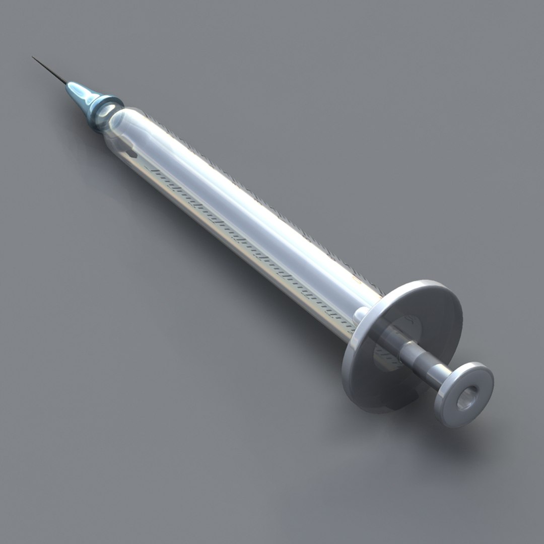 3d Syringe Model