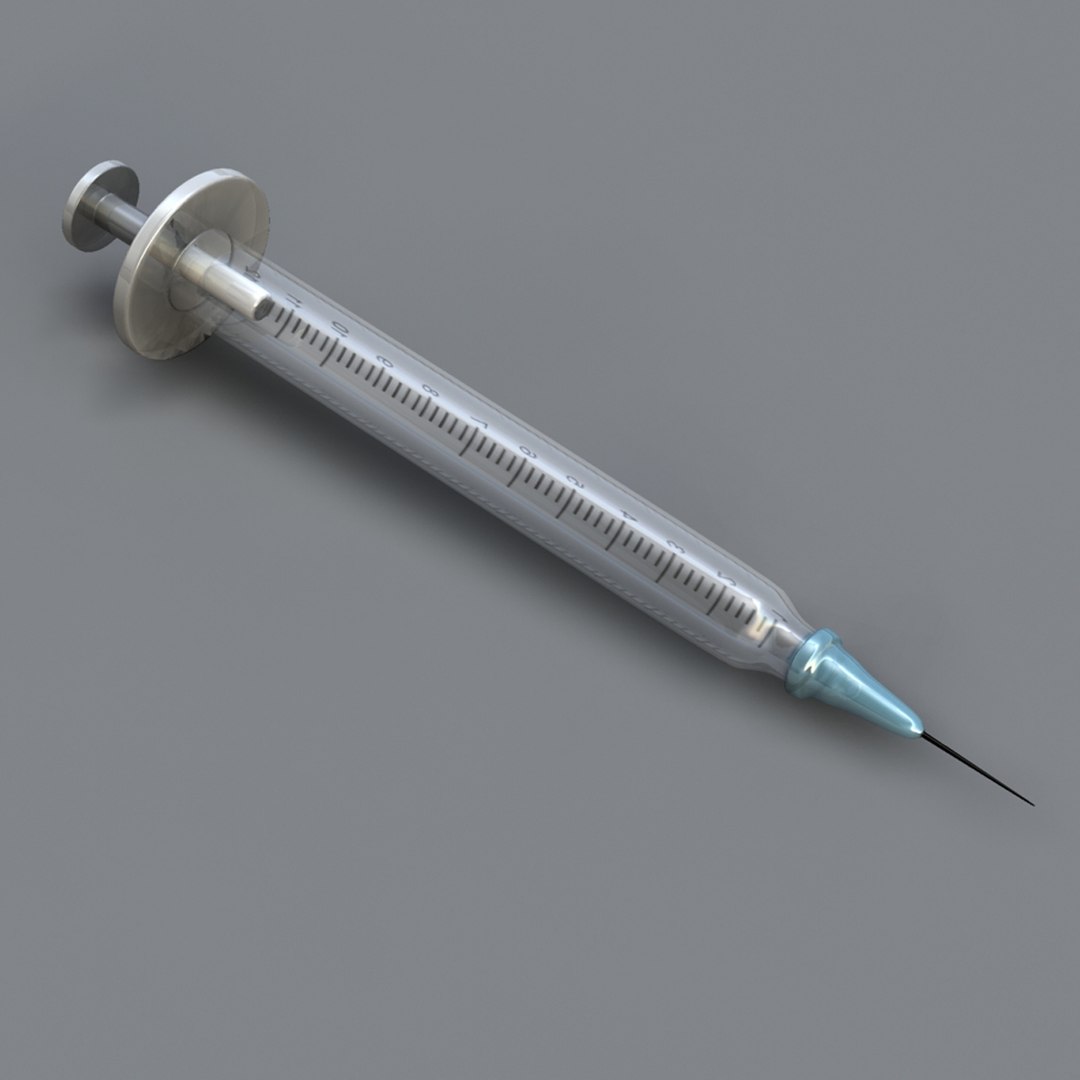 3d Syringe Model