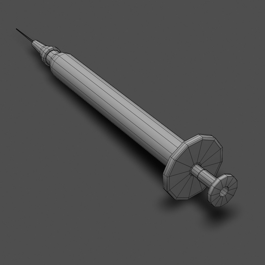3d Syringe Model