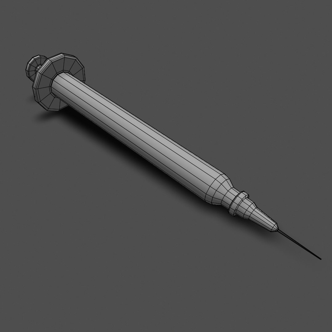 3d Syringe Model