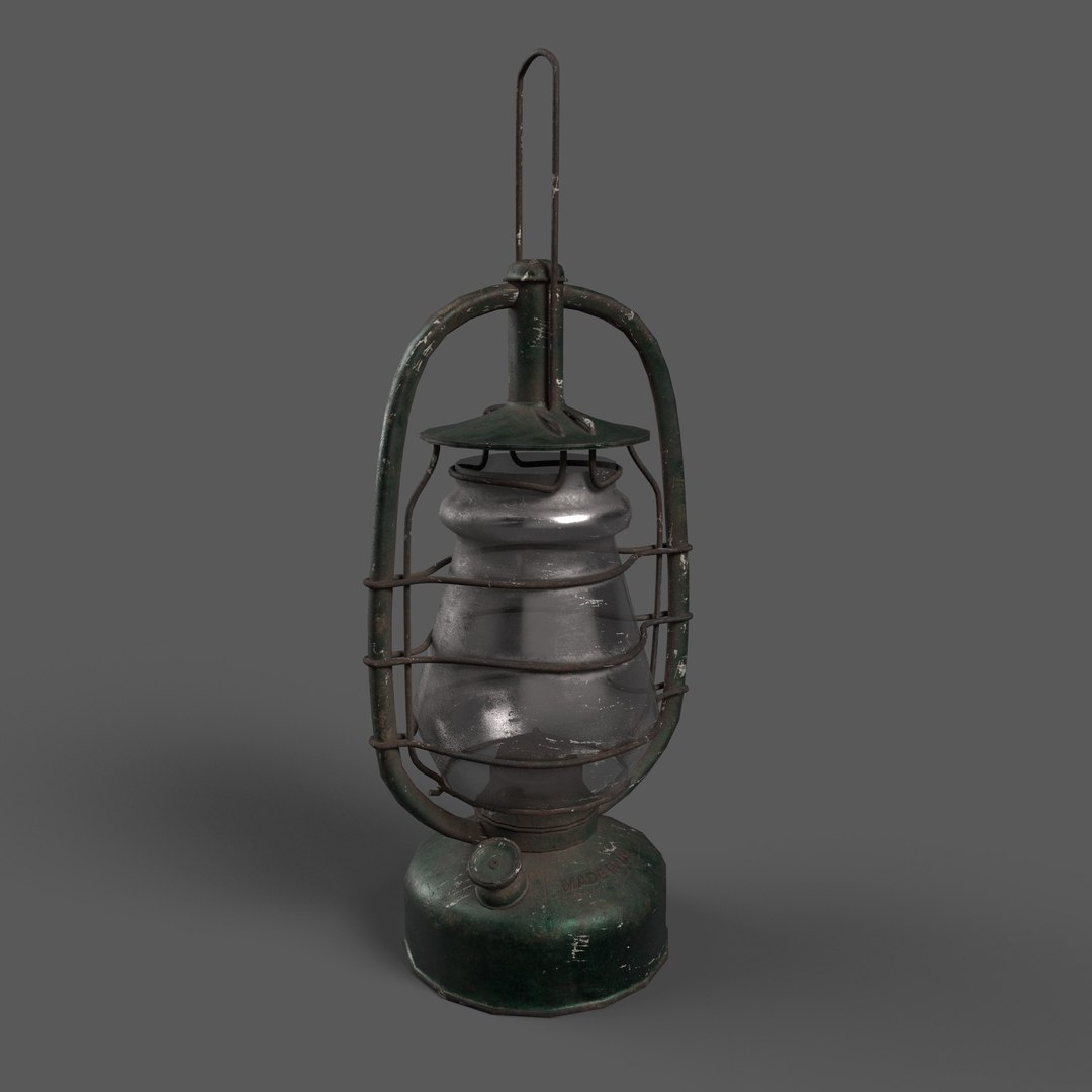 Rusty Lantern Model - TurboSquid 2198127