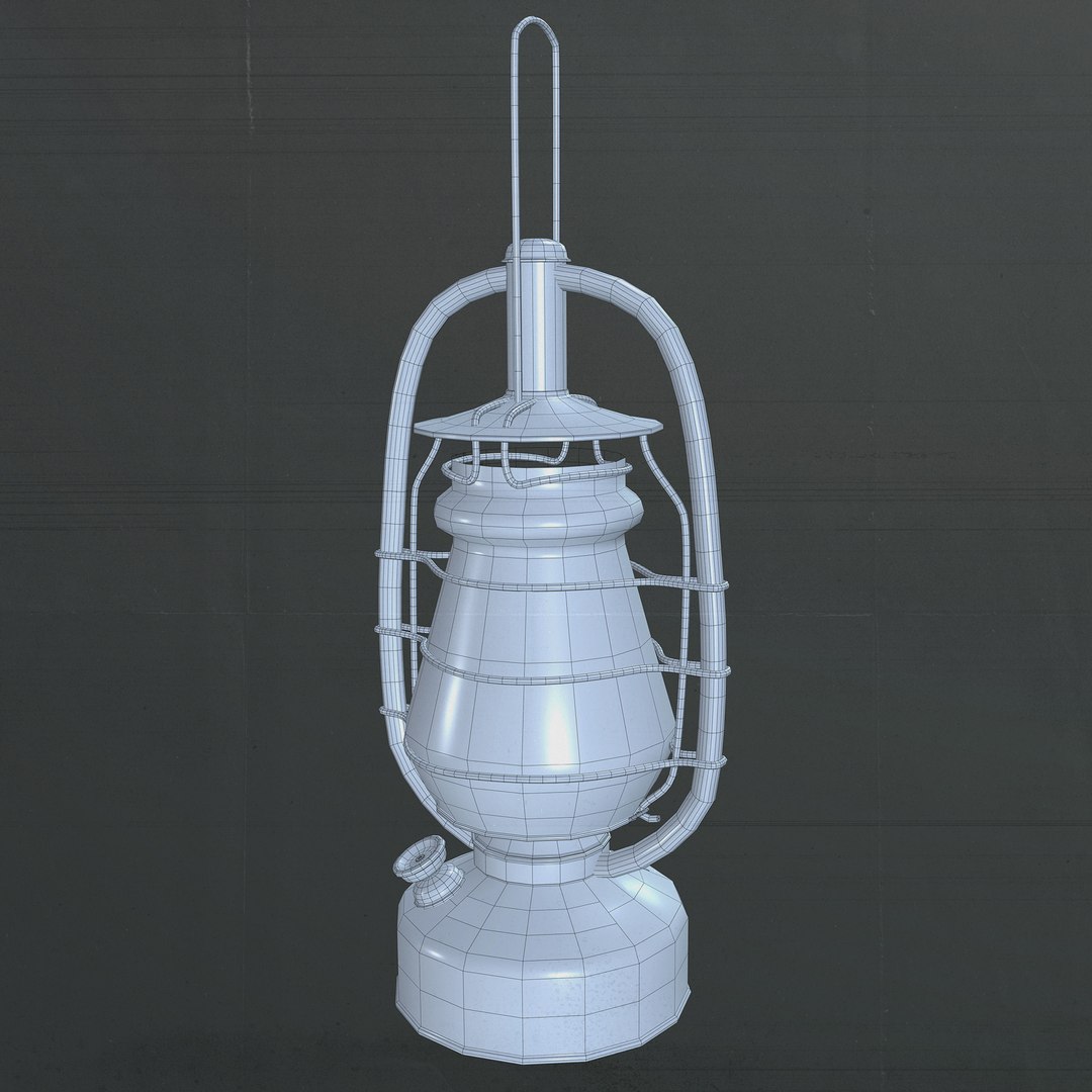 Rusty Lantern Model - TurboSquid 2198127