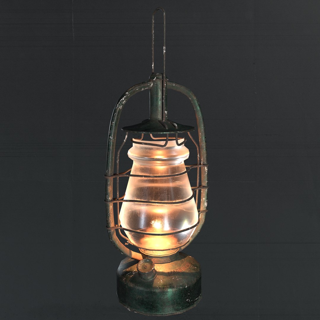 Rusty Lantern Model - TurboSquid 2198127