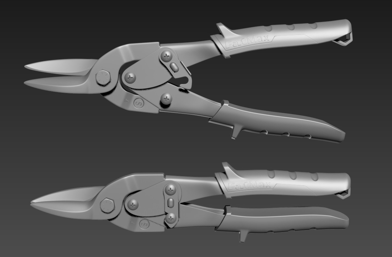 Metal Cutters Shears 3D Model - TurboSquid 1269763