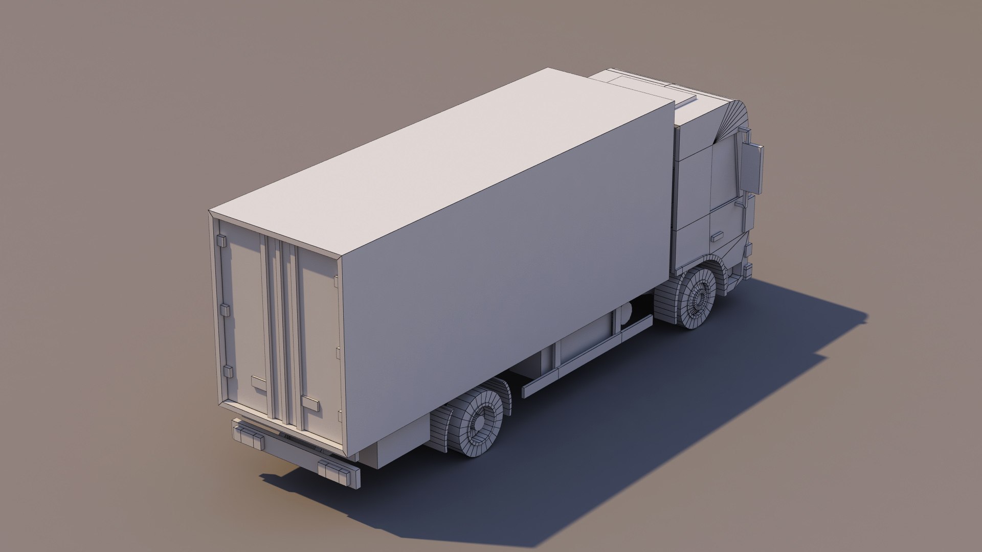 3D Stylized Box Truck - TurboSquid 1513049