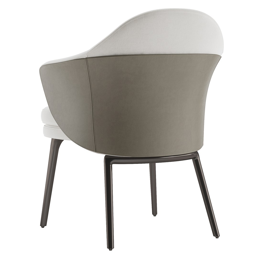 3D Minotti Angie Dining Chair - TurboSquid 1970137
