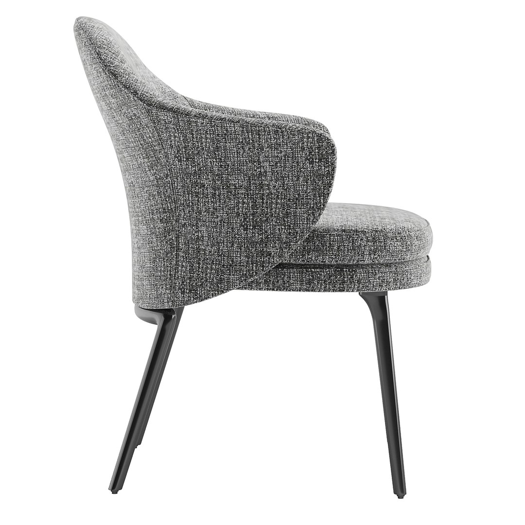 3D Minotti Angie Dining Chair - TurboSquid 1970137