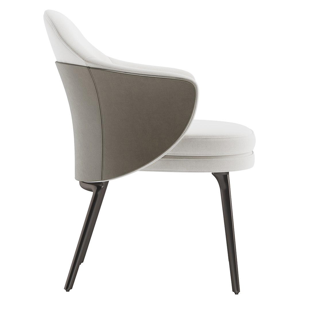 3D Minotti Angie Dining Chair - TurboSquid 1970137