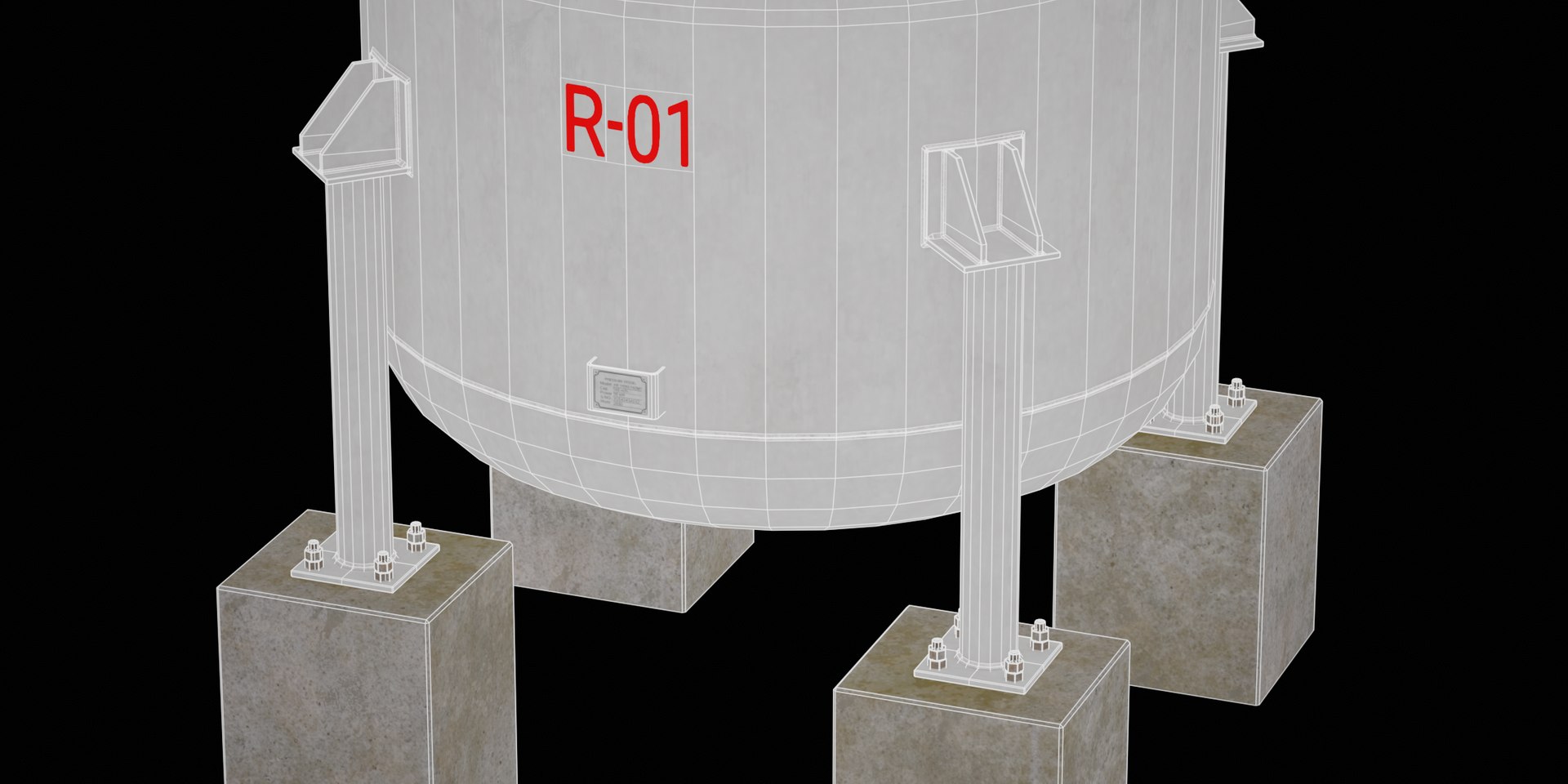 Pbr Industrial Agitated Reactor 3D Model - TurboSquid 1218509