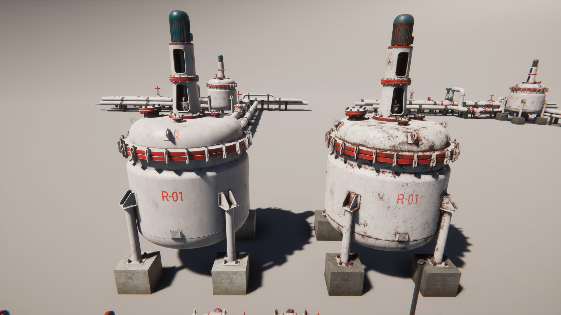 Pbr Industrial Agitated Reactor 3D Model - TurboSquid 1218509