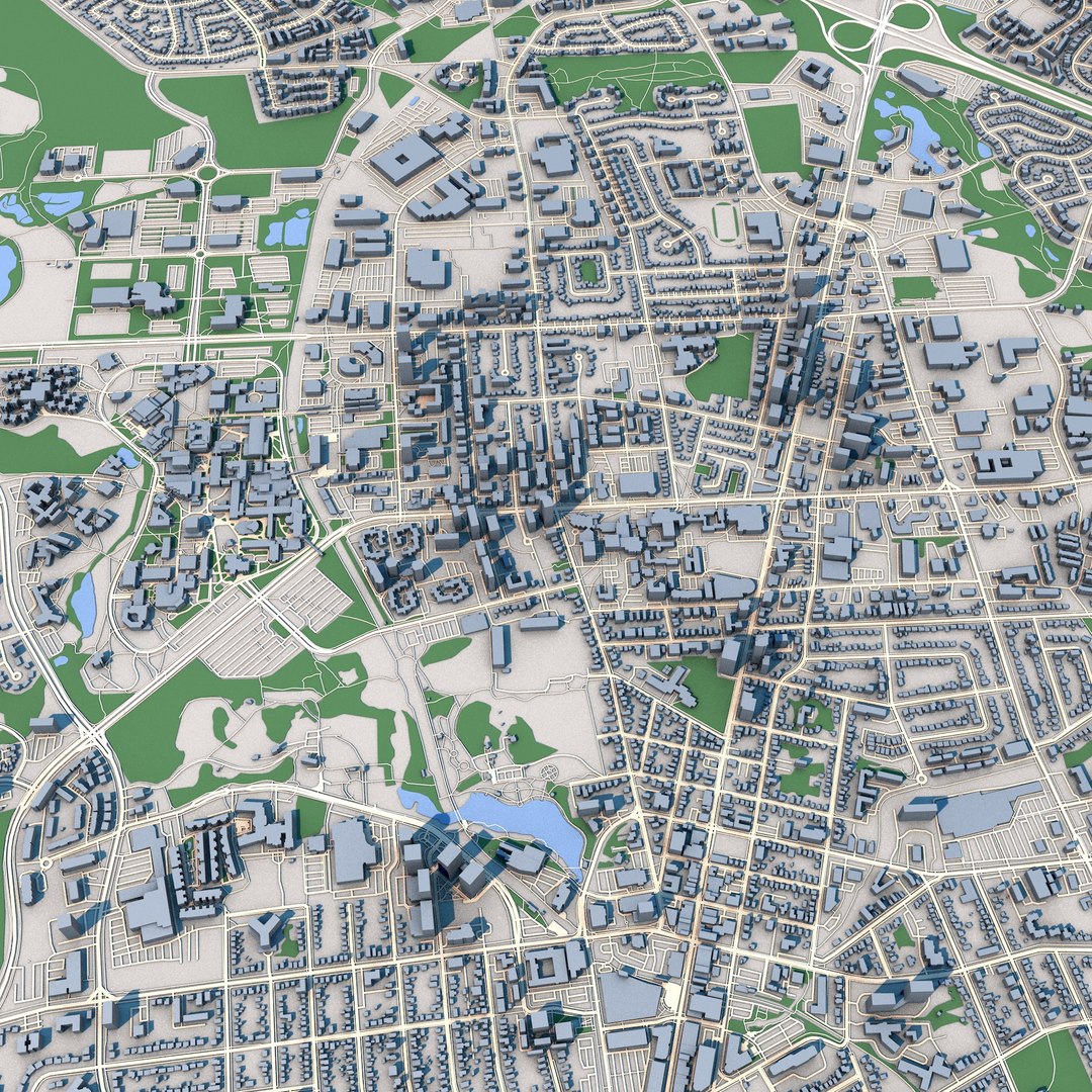 Kitchener City Canada 3D Model - TurboSquid 2319657