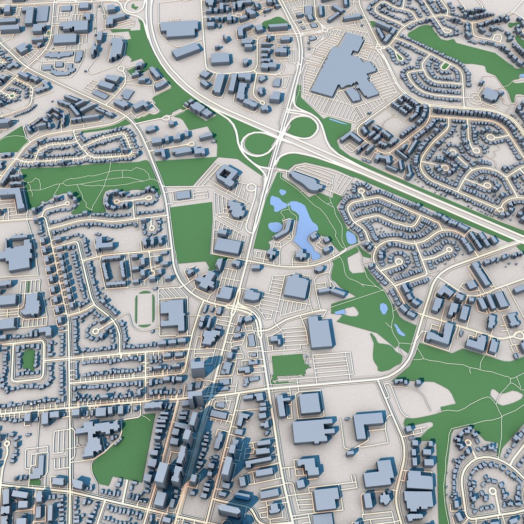 Kitchener City Canada 3D Model - TurboSquid 2319657
