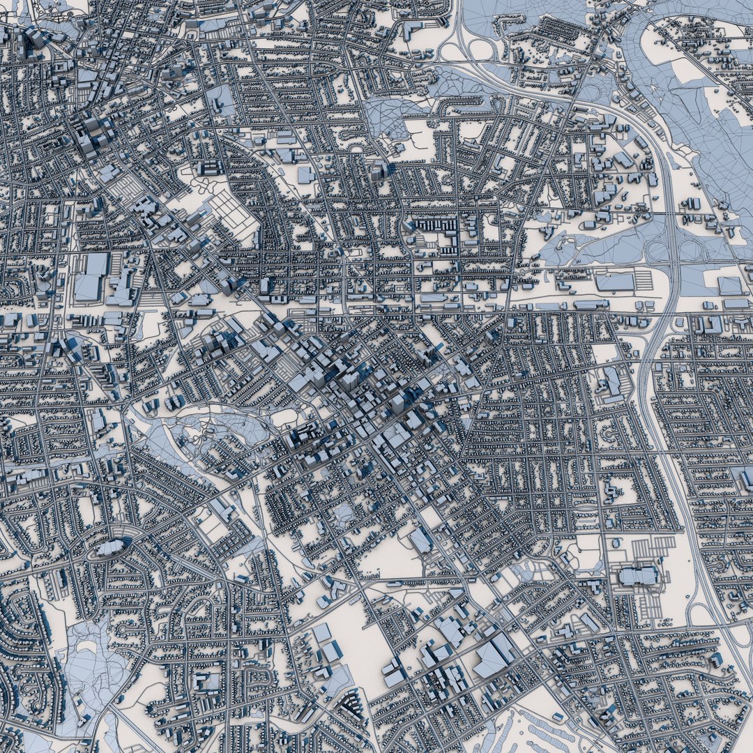 Kitchener City Canada 3D Model - TurboSquid 2319657