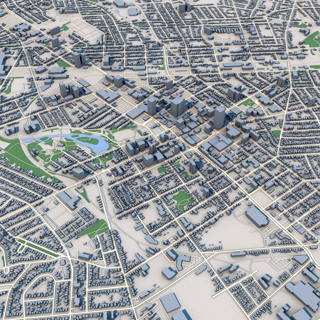 Kitchener City Canada 3D Model - TurboSquid 2319657