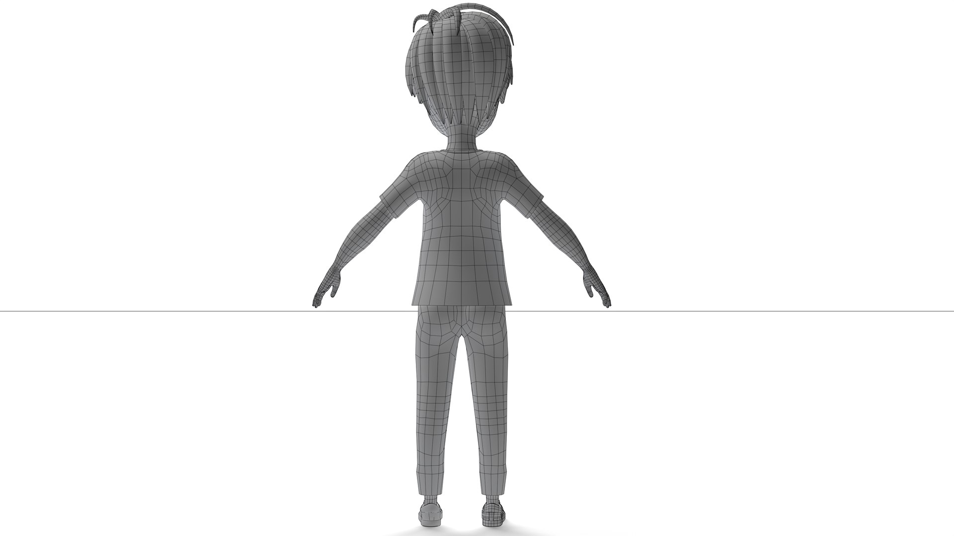 3D Cartoon Teen Boy Rigged With Unity Model - TurboSquid 1903691