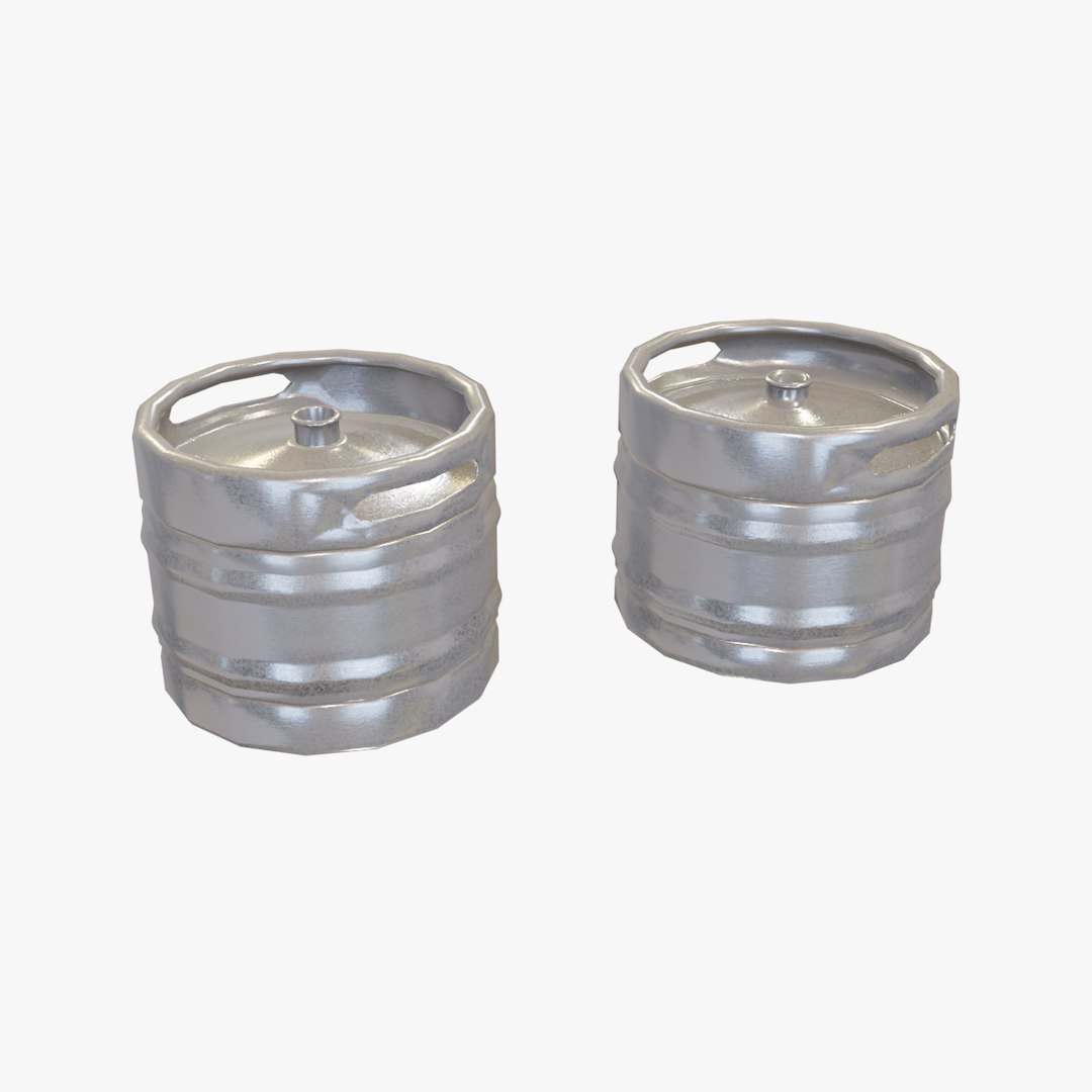 3D Beer Drum 30L Collection - TurboSquid 2355888