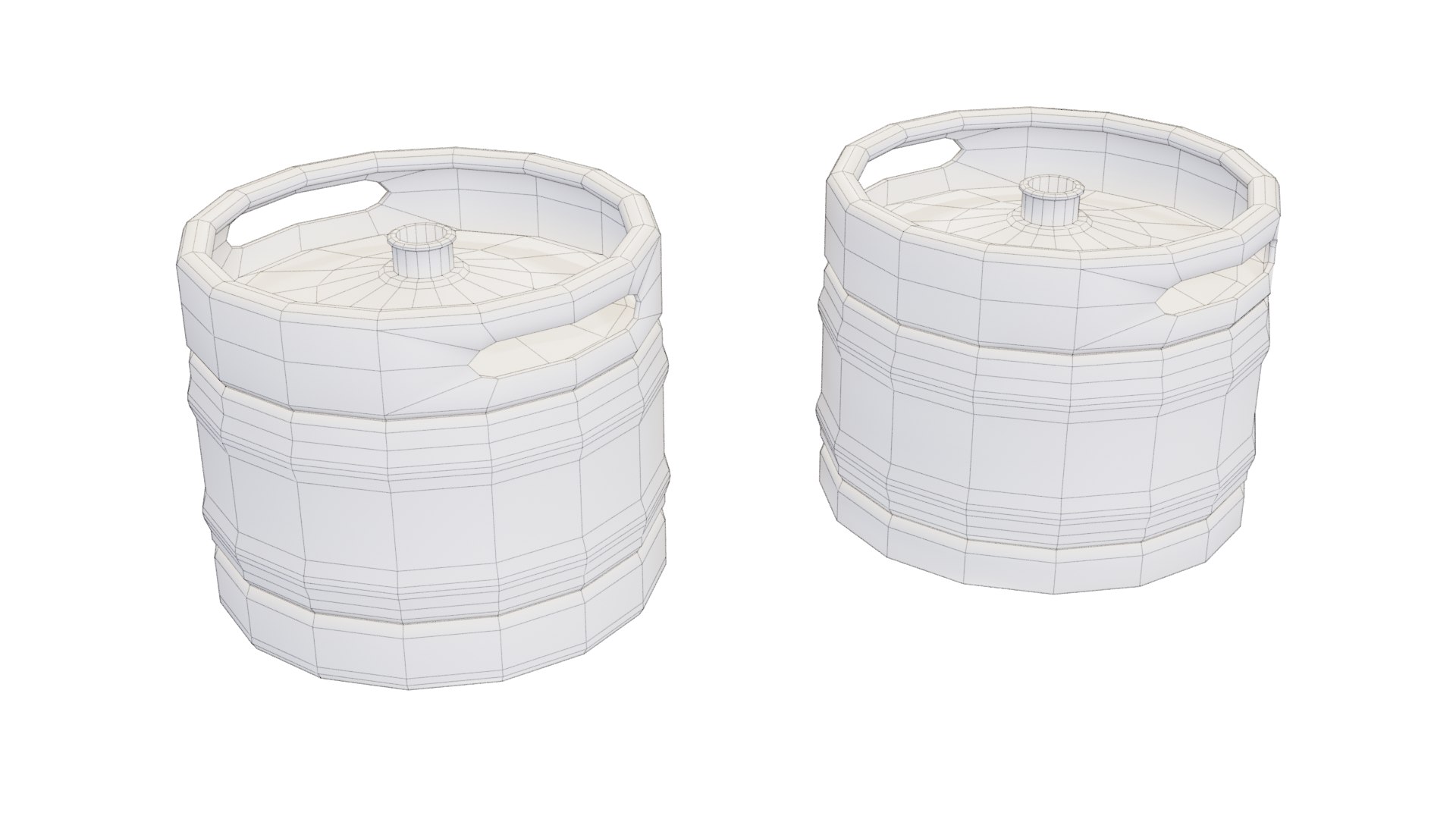 3D Beer Drum 30L Collection - TurboSquid 2355888