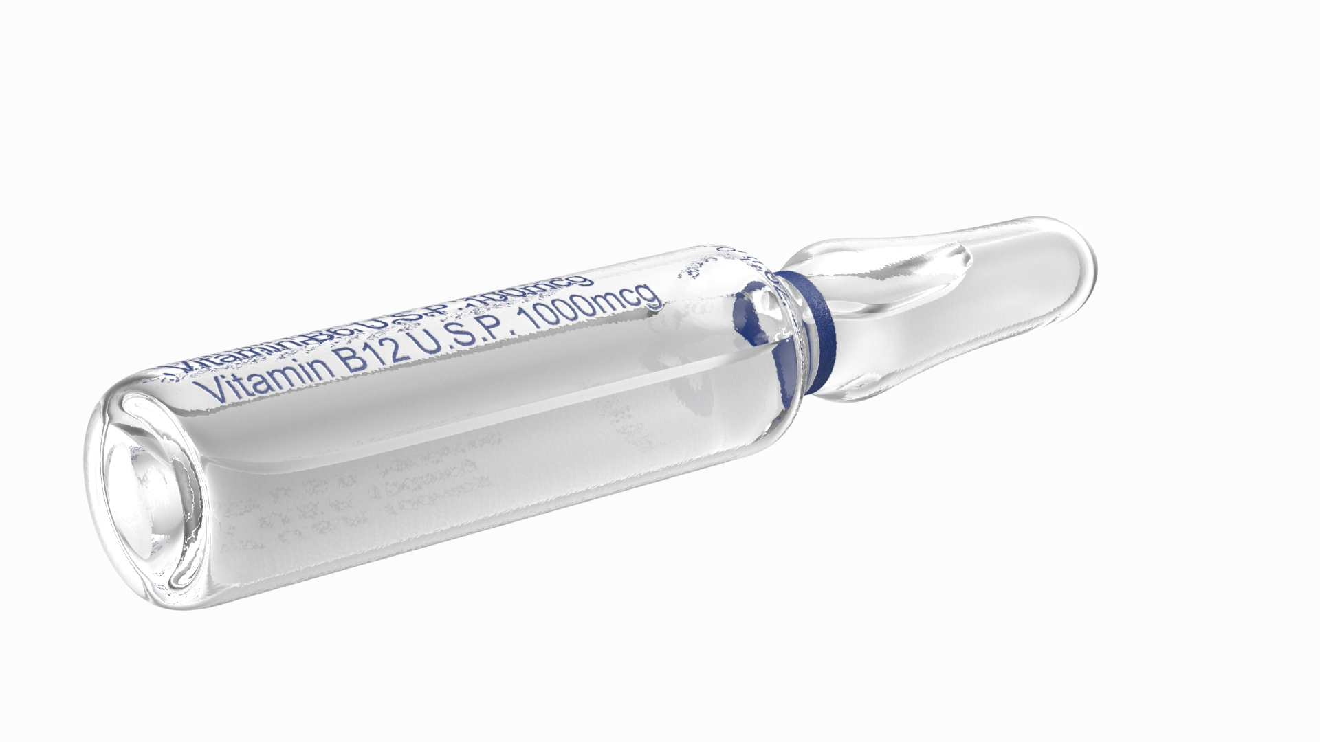 B Complex 3ml Ampoule 3D Model - TurboSquid 1693737