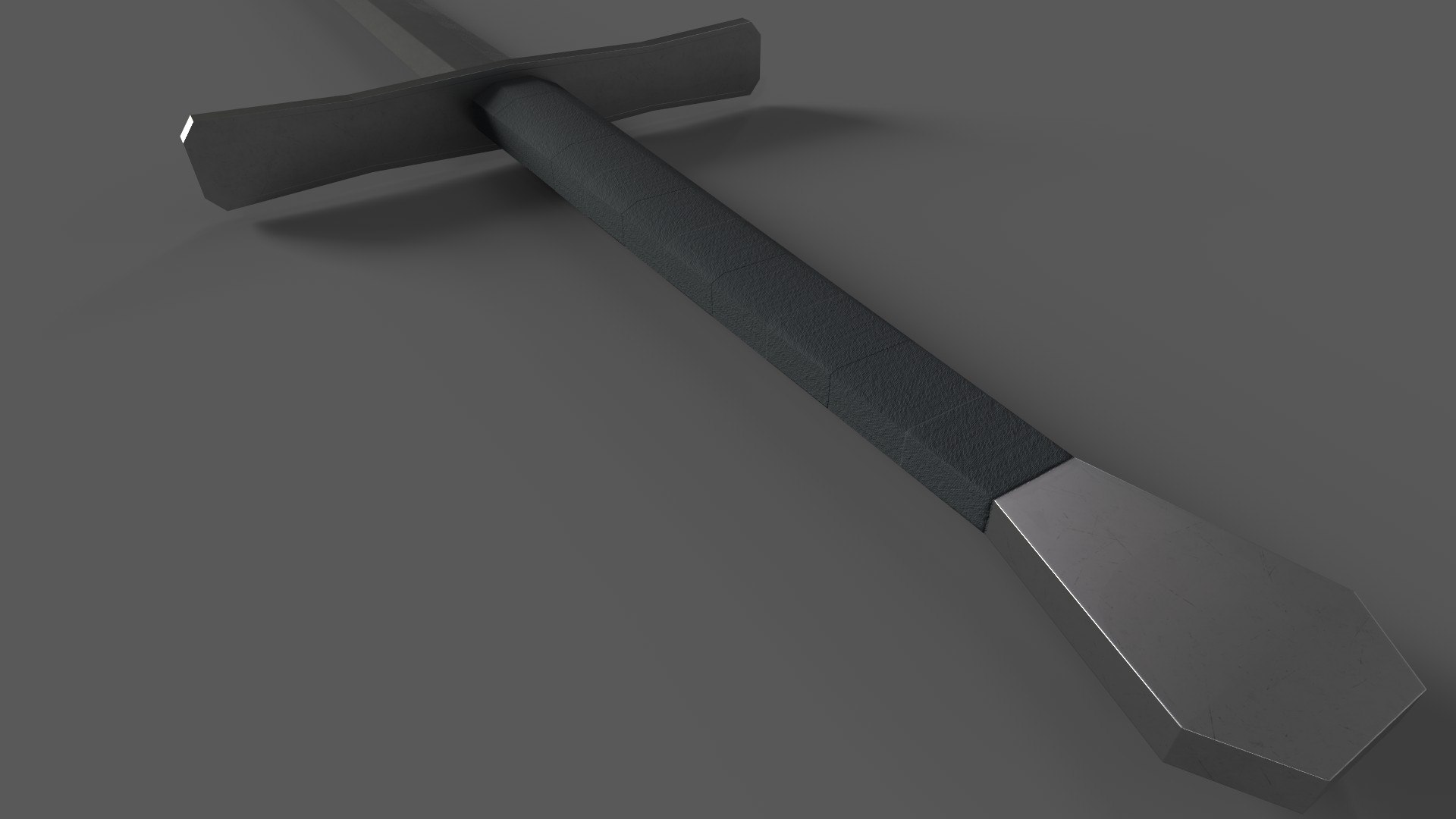 3D Sword Longsword Weapon Model - TurboSquid 1625359