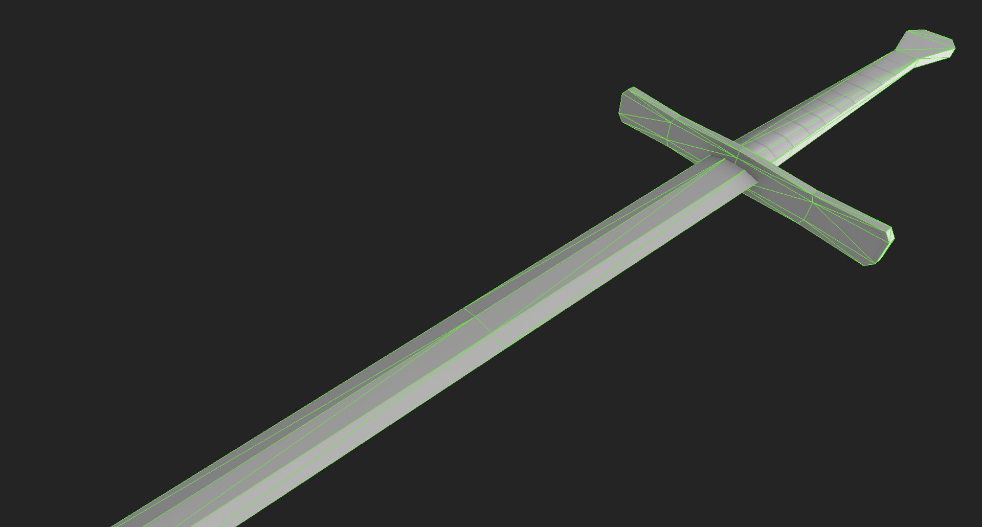 3D Sword Longsword Weapon Model - TurboSquid 1625359