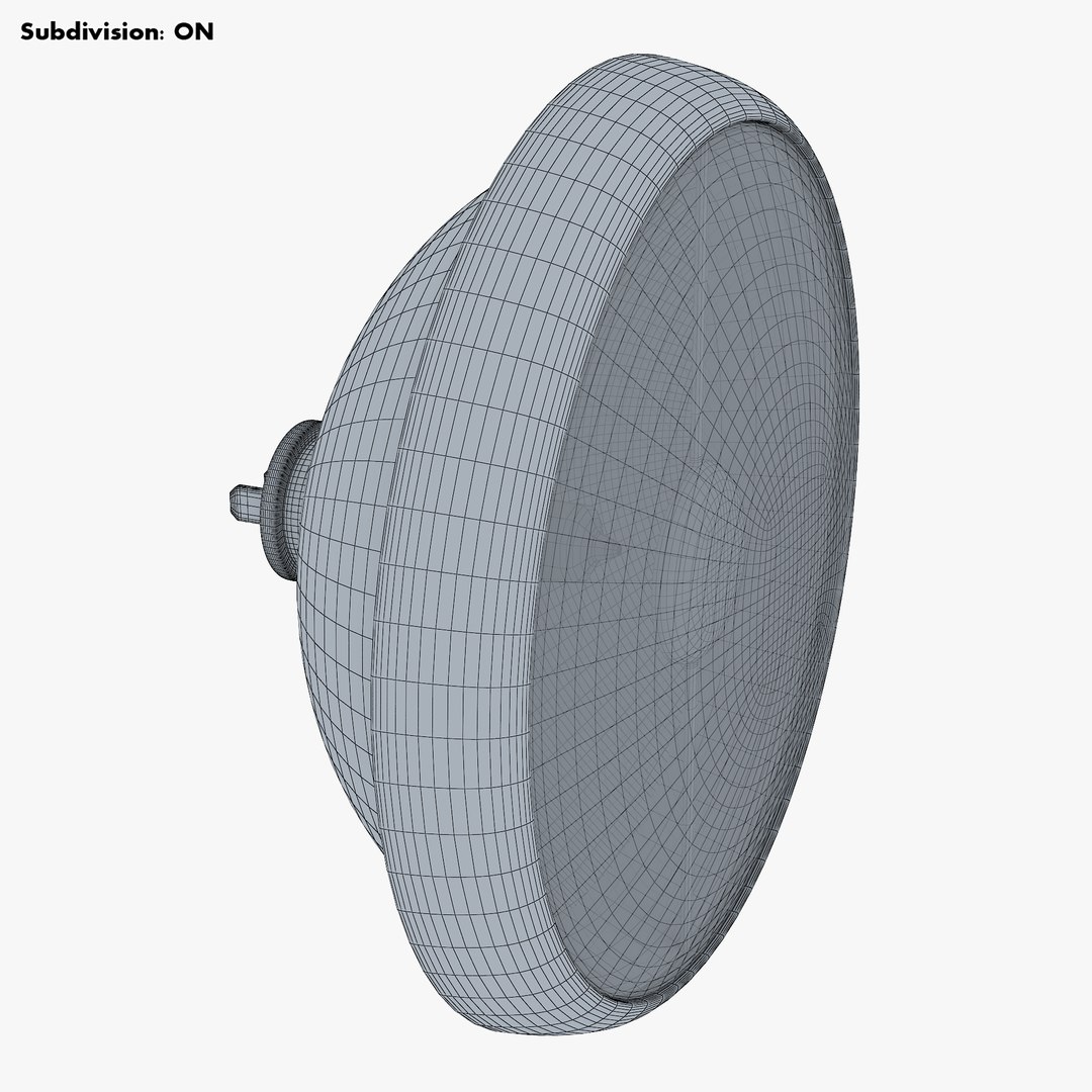 3D Classic Round Headlight V 2 Model - TurboSquid 2047309