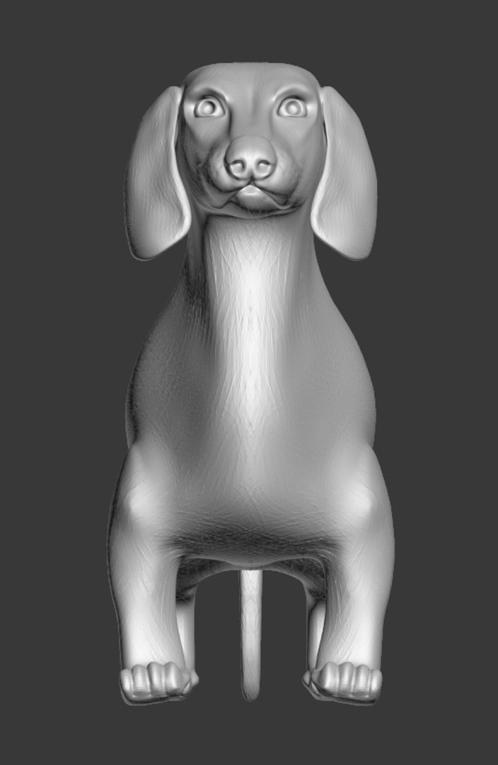 3d Dog Model