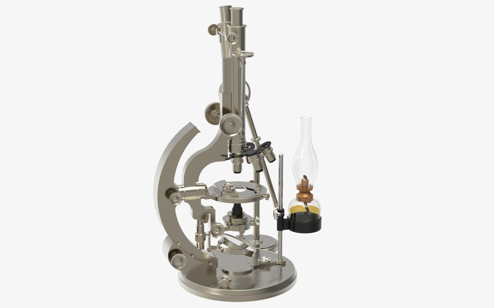 Ross Wenham Radial Microscope 3D Model - TurboSquid 1852879