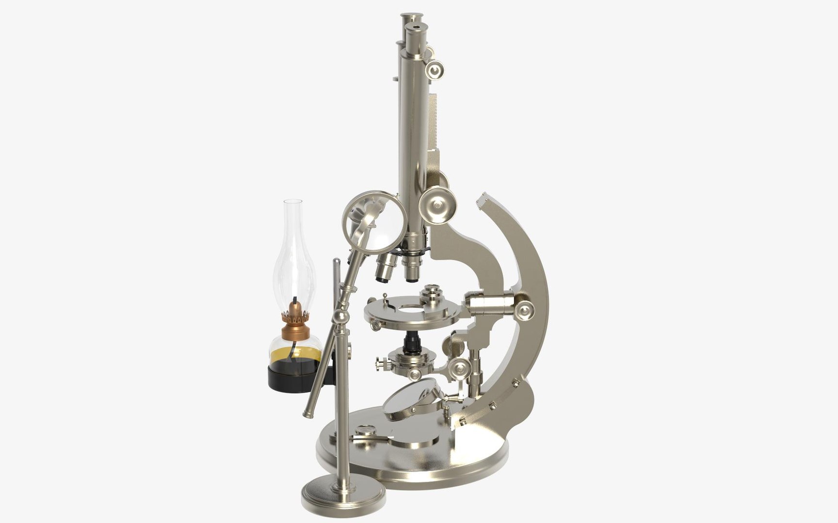 Ross Wenham Radial Microscope 3D Model - TurboSquid 1852879