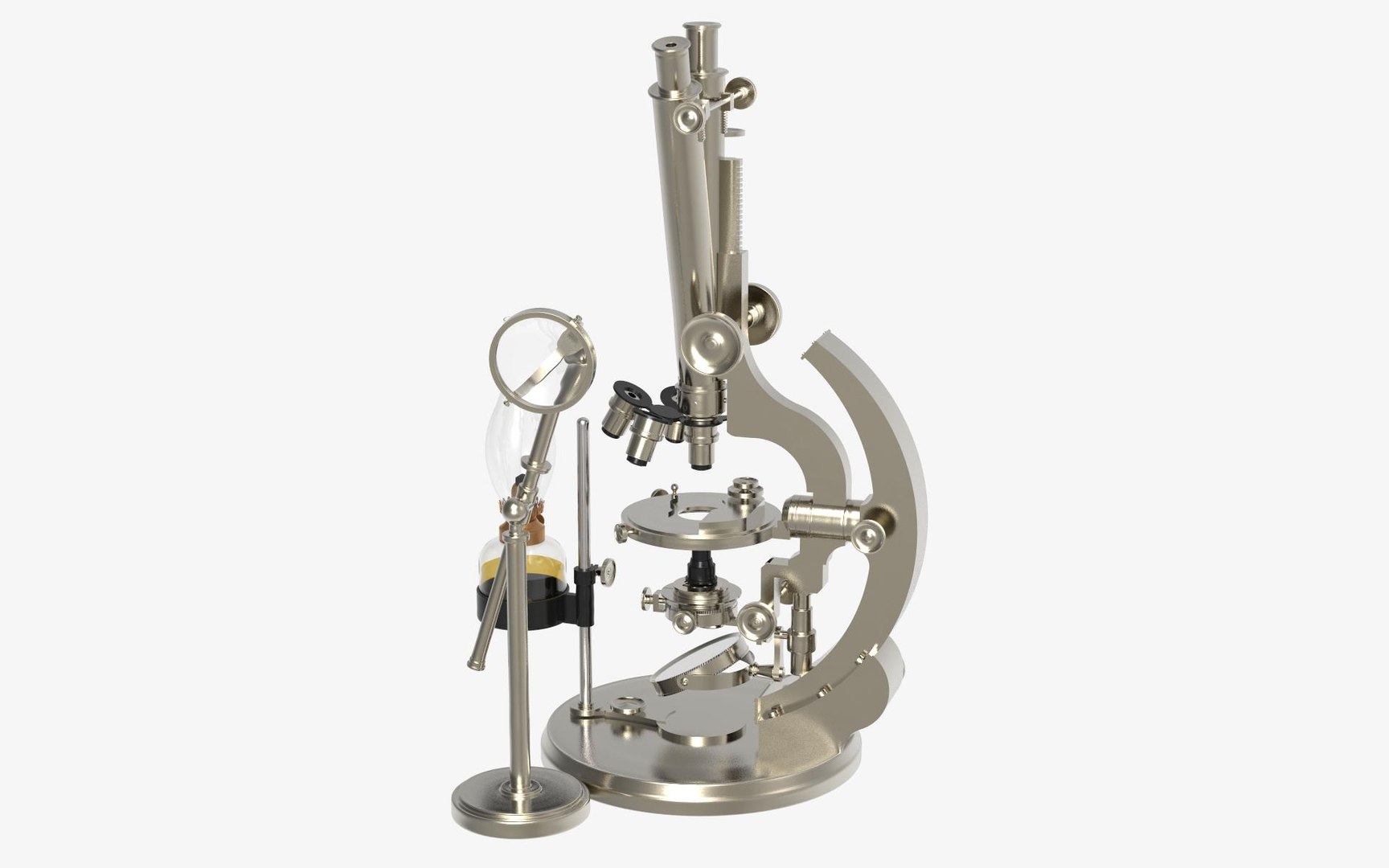 Ross Wenham Radial Microscope 3D Model - TurboSquid 1852879