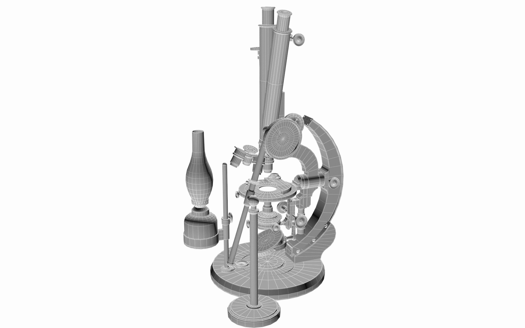 Ross Wenham Radial Microscope 3D Model - TurboSquid 1852879