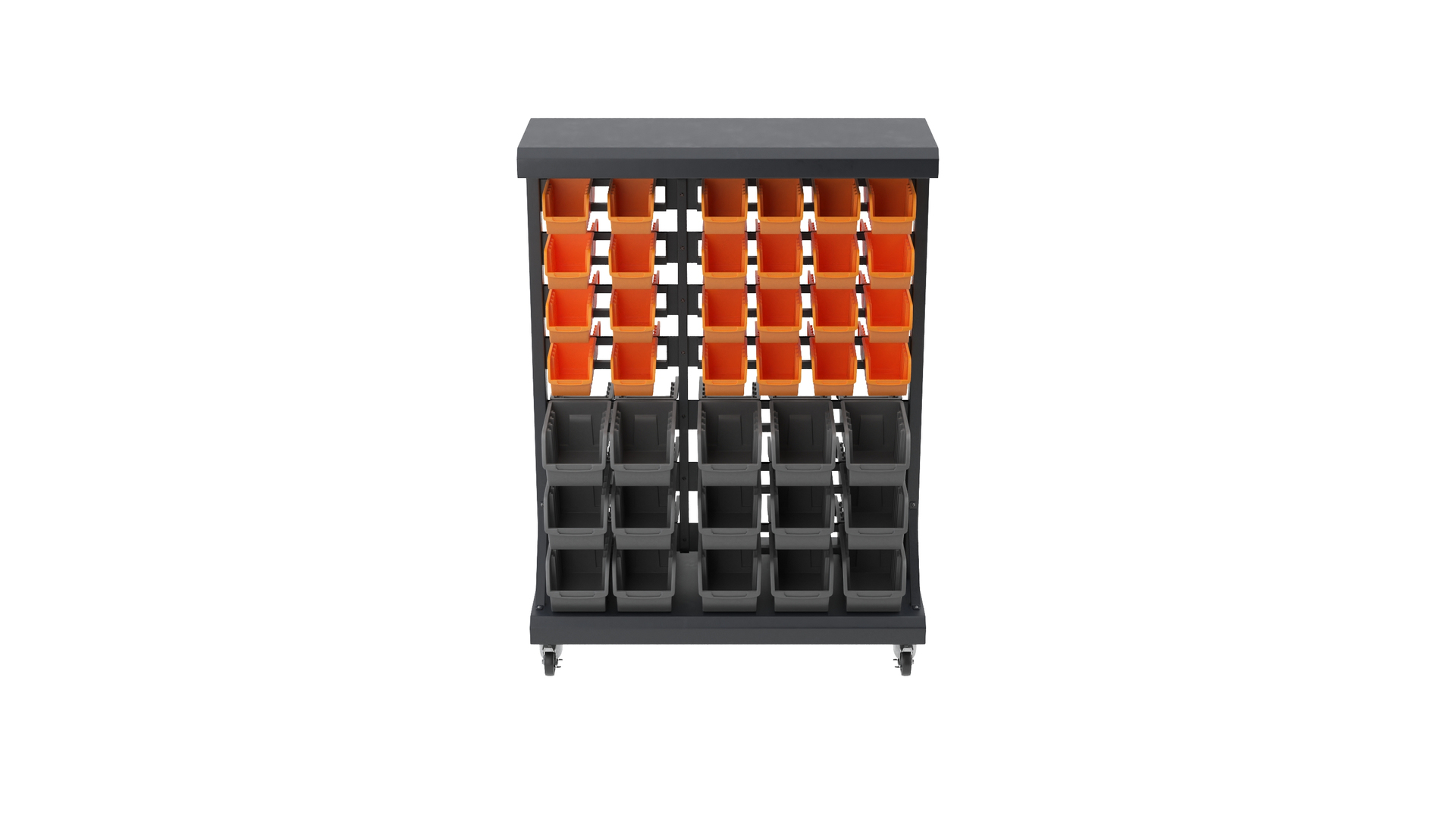 Rolling Bin Cart 3D Model - TurboSquid 2315093