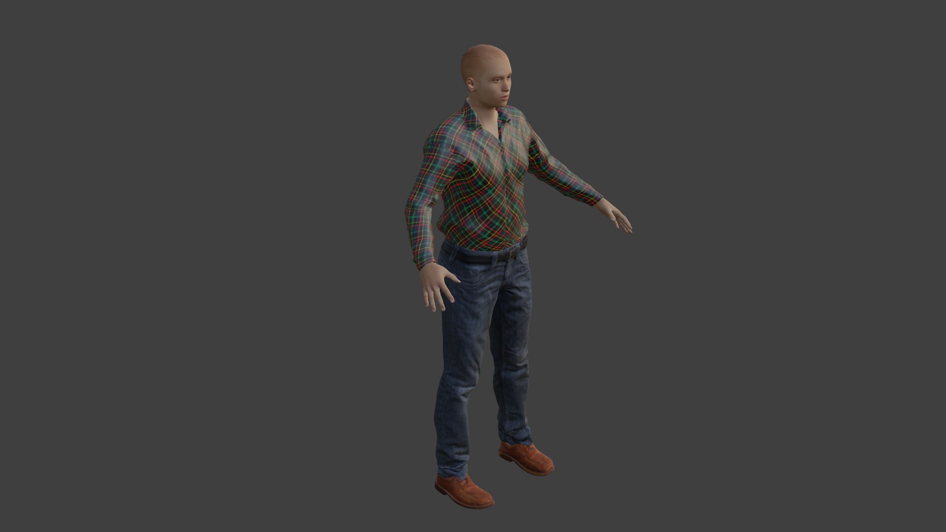 3D Man Unity Unreal - TurboSquid 1828616