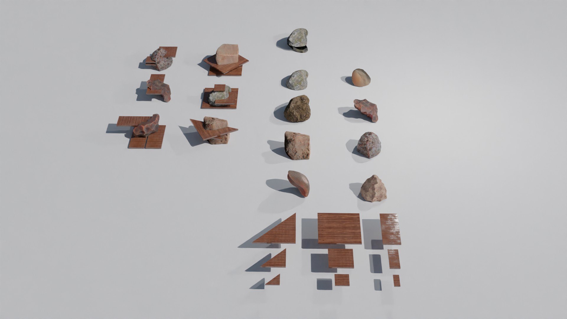 3D Model Natural Rock Coffee Table Sculpture Design Or Outdoor Chair ...